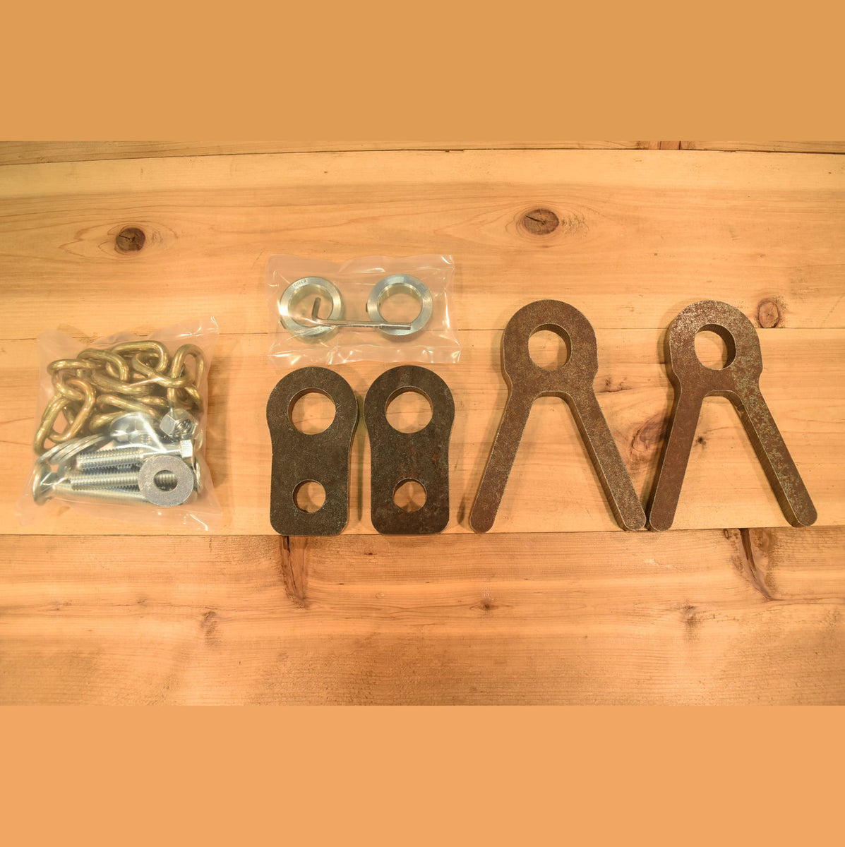 1/2" AR500 Pipe Stand Holder Kit with Chain – hdsteeltargets